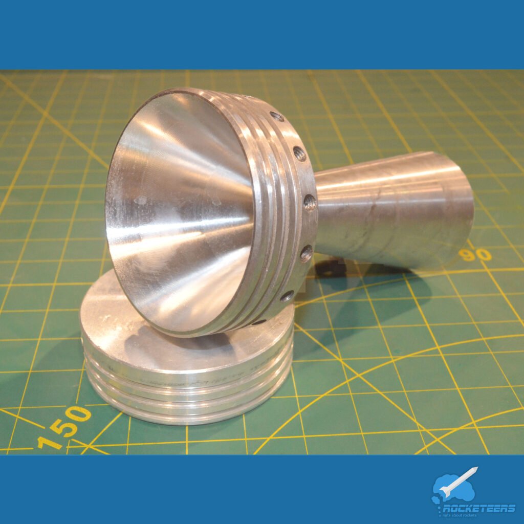 Durable L-Class Motor Nozzle (Aerospace Grade SS) - Rocketeers